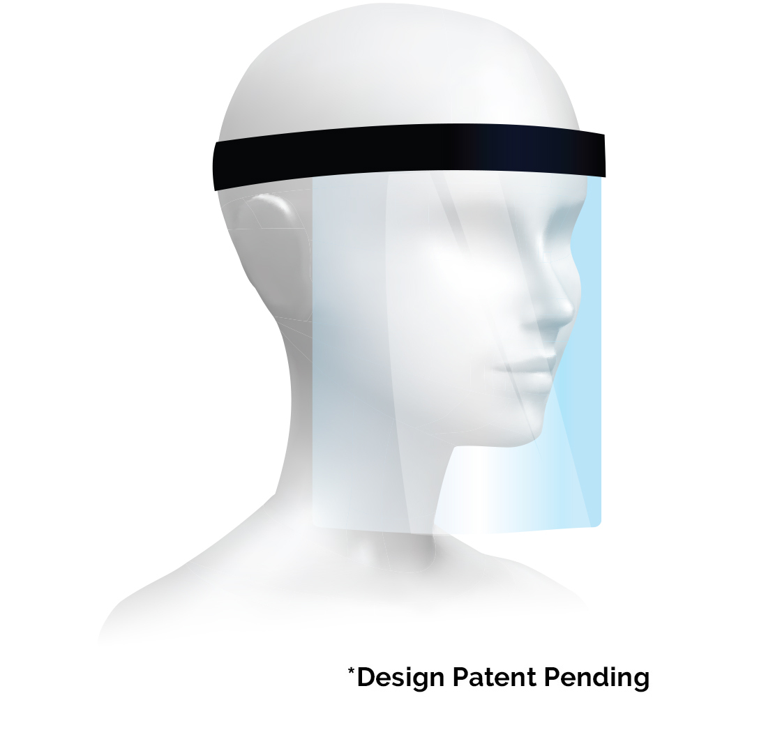 FaceShields™ - Distortion-free protective face shields